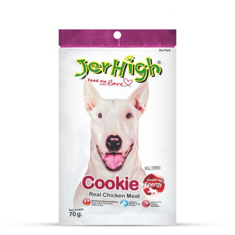JerHigh Cookie Dog Meaty Treat - 70 gm – Pet Central