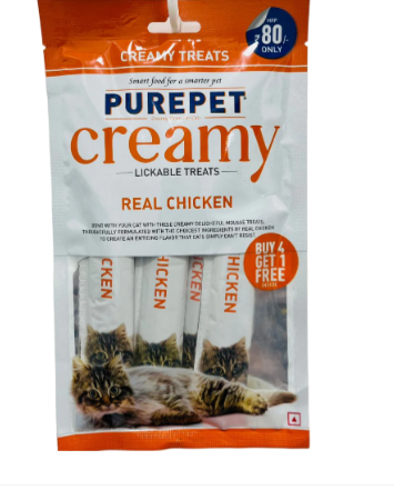 Purepet Creamy LICKABLE TREATS 75GM – Pet Central